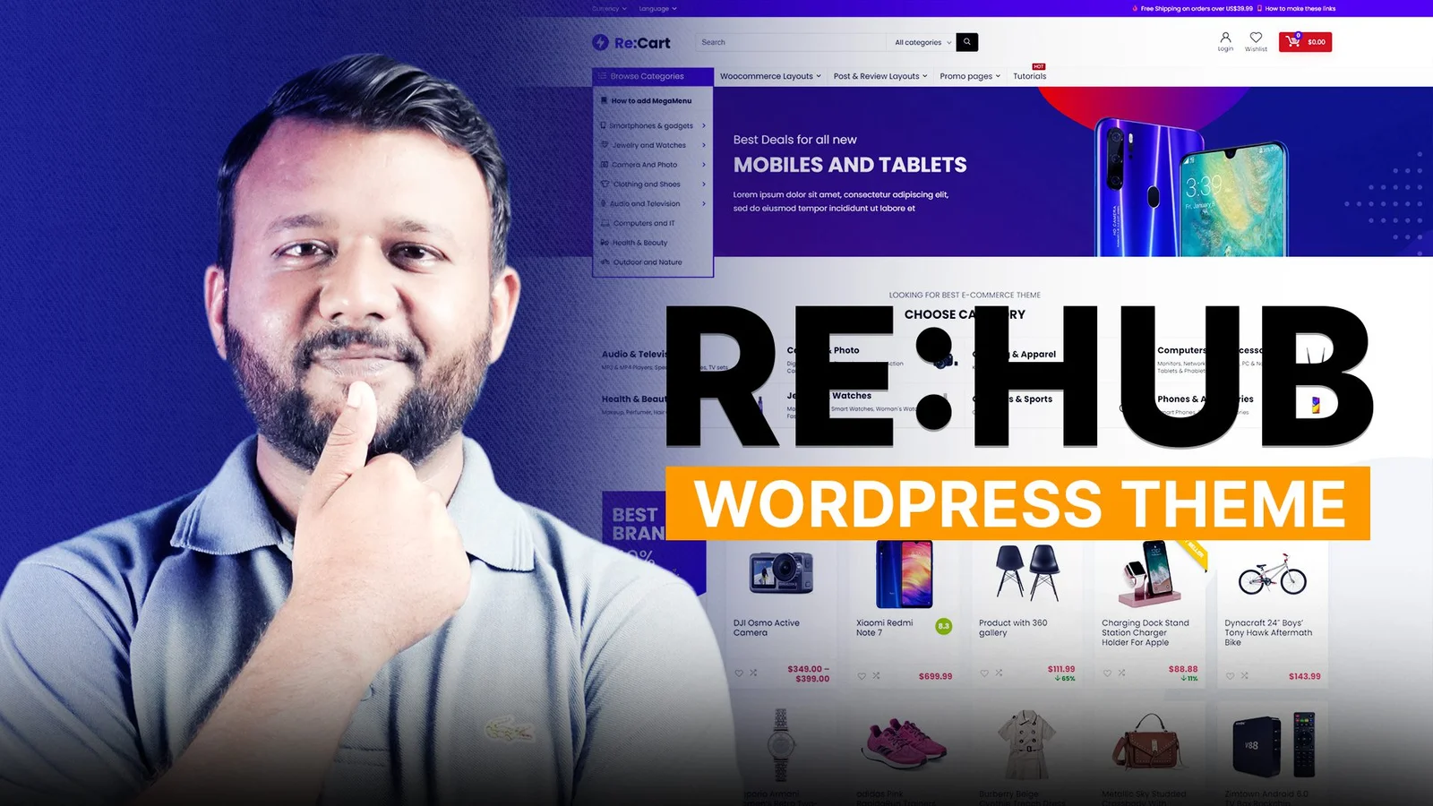 How to Install ReHub WordPress Theme for Affiliate Marketing - Hub Tech